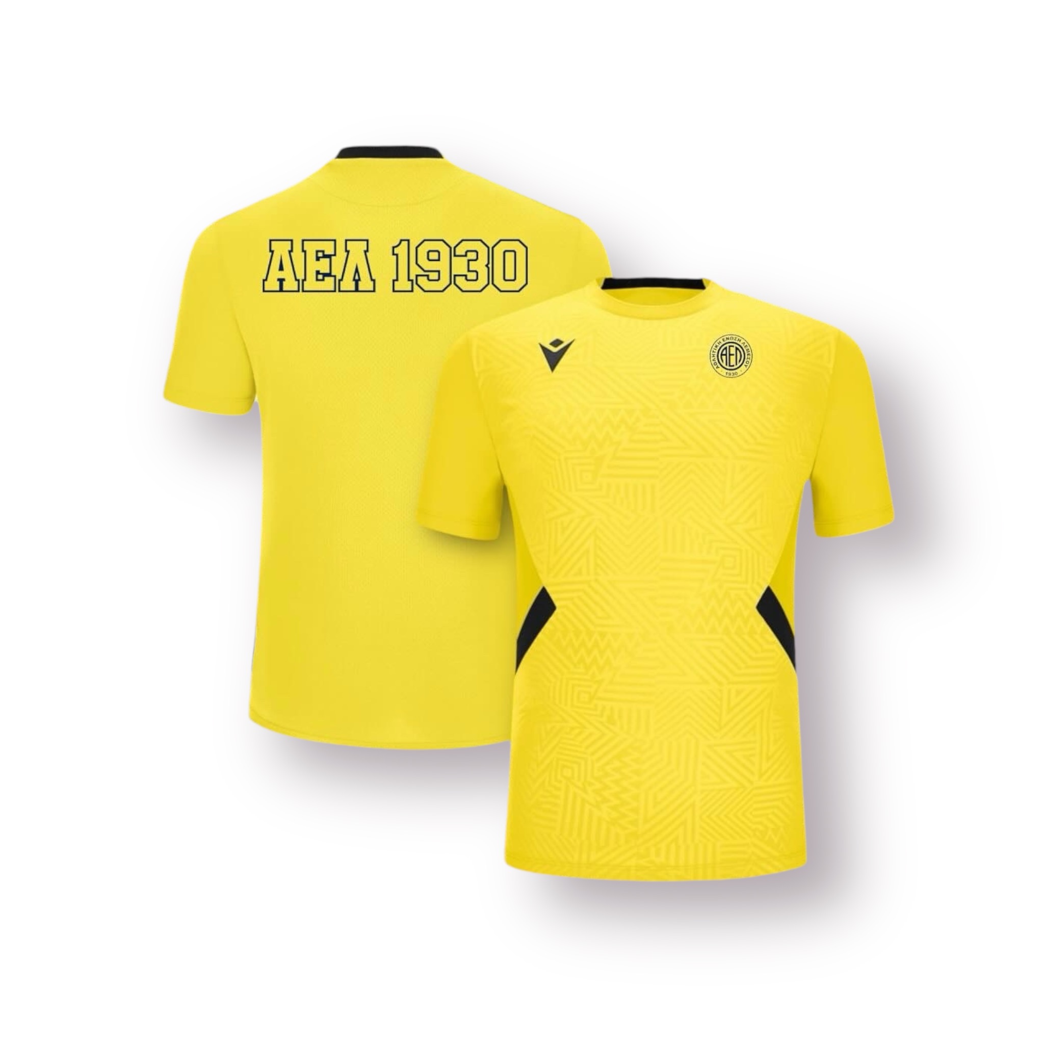 Macron pre game shirt yellow | AEL Limassol Official Shop